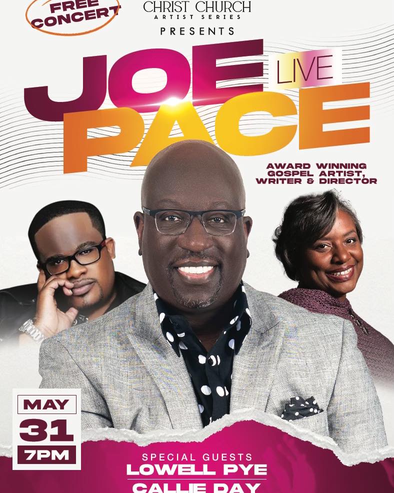 Joe Pace Announces Concert and Live Recording Event - Path MEGAzinePath ...