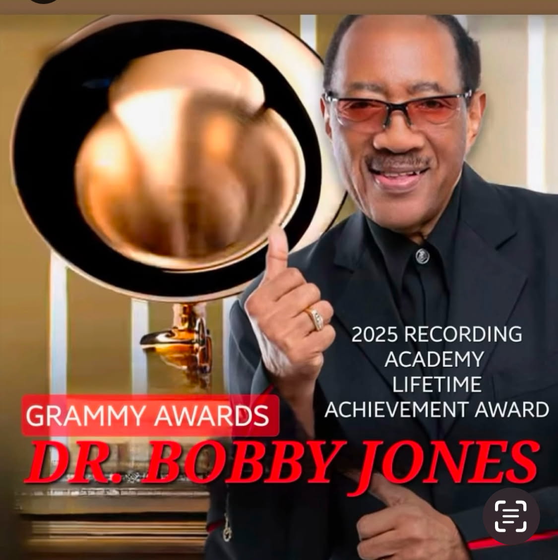 Grammys Honored Dr. Bobby Jones with 2025 Lifetime Achievement Award - Path MEGAzinePath MEGAzine