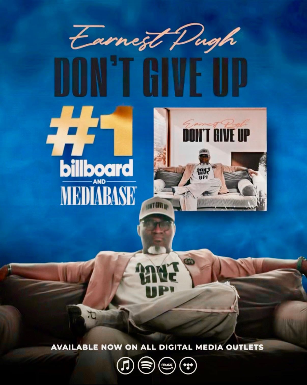 Earnest Pugh Hits Fifth No. 1 on Billboard Gospel with 'Don’t Give Up ...