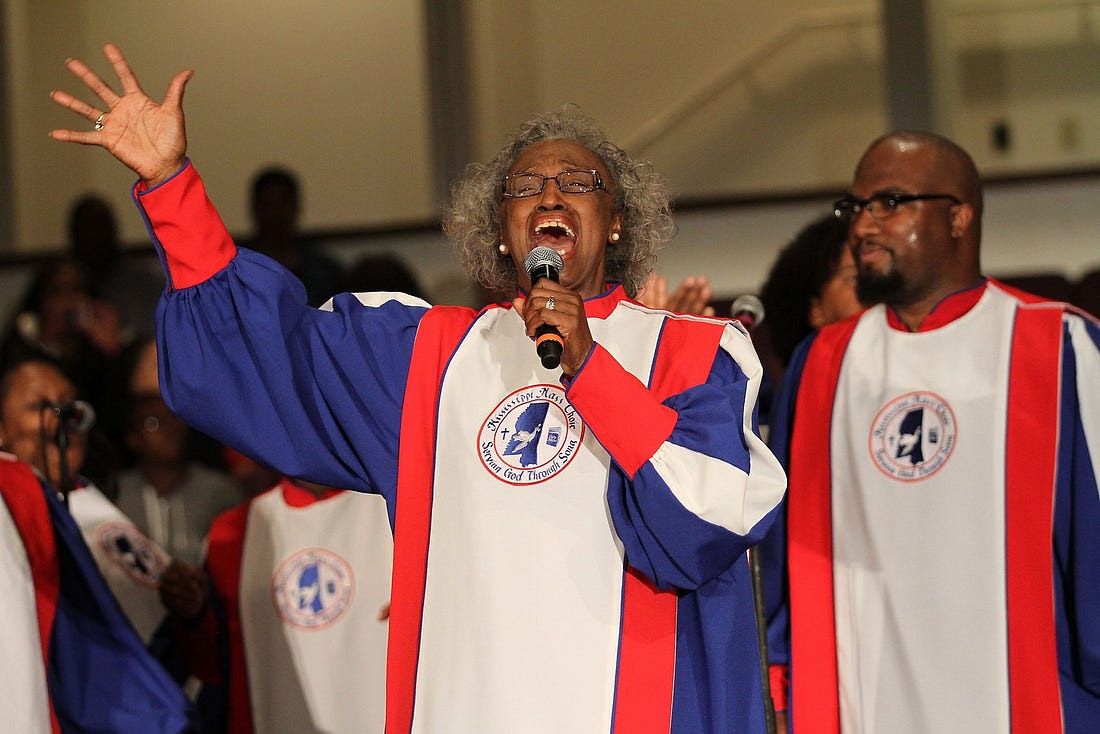 ‘Mama’ Mosie Burks of Mississippi Mass Choir Passes Away at 92 - Path MEGAzinePath MEGAzine