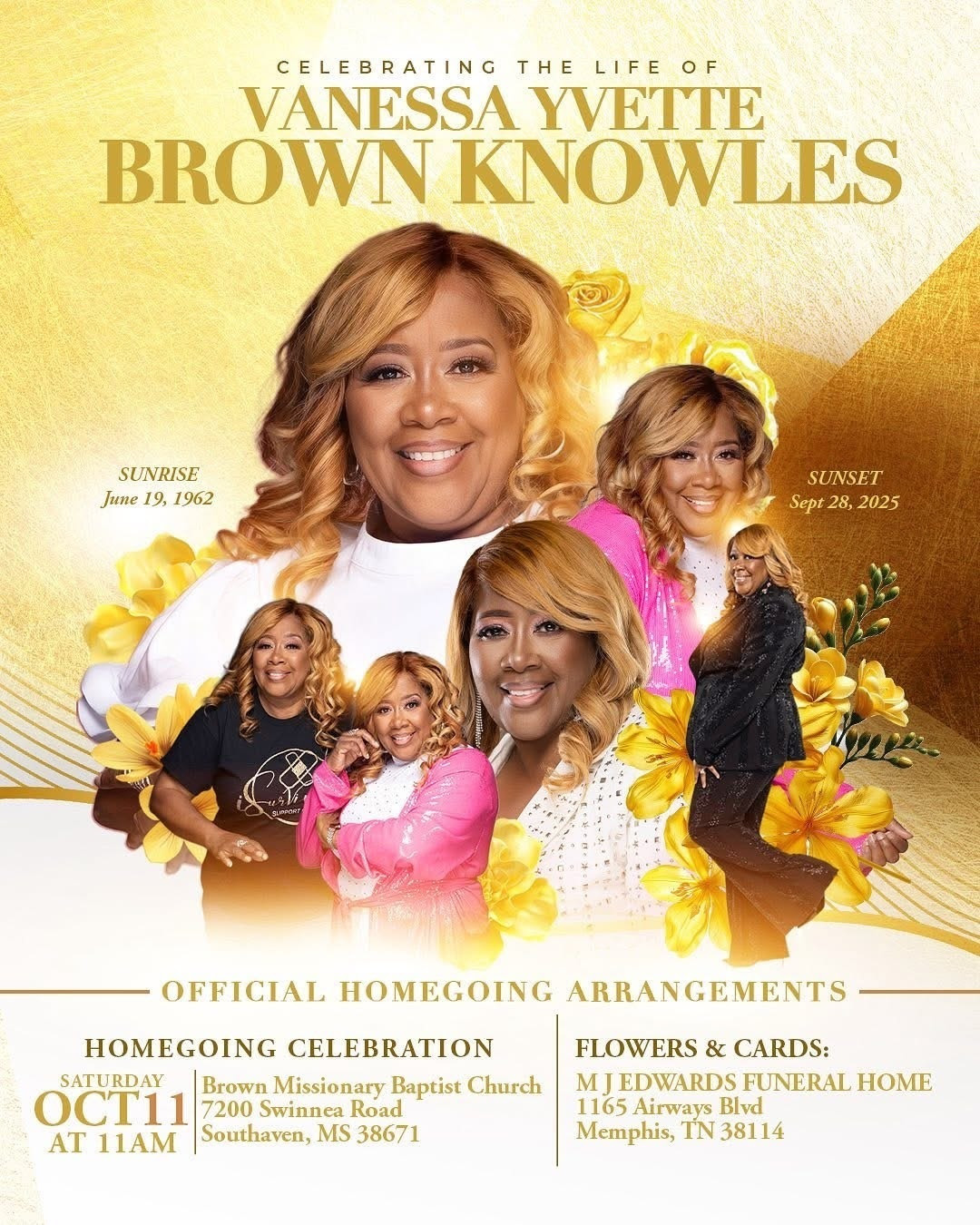 Lisa Knowles-Smith and The Brown Singers Remember Vanessa Yvette Brown ...