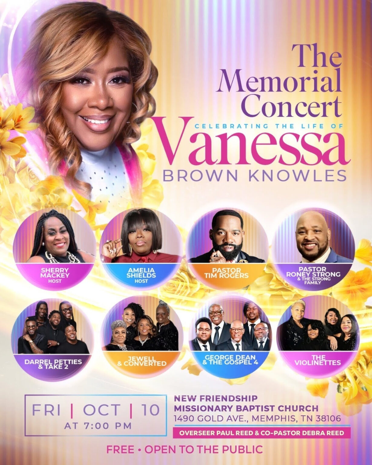 Lisa Knowles-Smith and The Brown Singers Remember Vanessa Yvette Brown ...